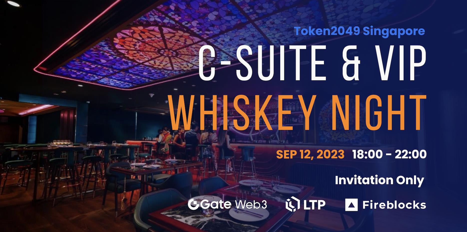 C-Suite & VIP：Whiskey Night by Gate Web3, LTP & Fireblocks - 深潮TechFlow