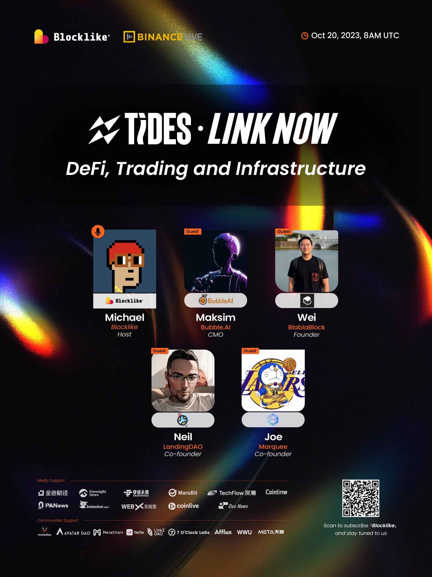 LinkNow：DeFi, Trading and Infrastructure - 深潮TechFlow