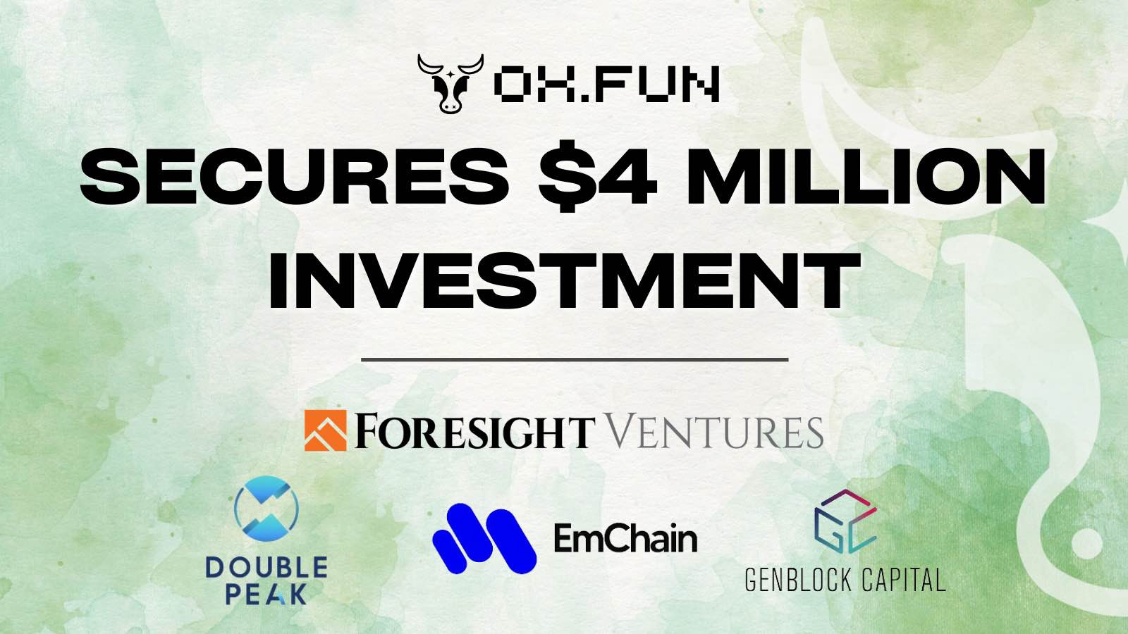 永续合约交易平台 OX.FUN 完成 400 万美元融资，Foresight Ventures 领投 - 深潮TechFlow