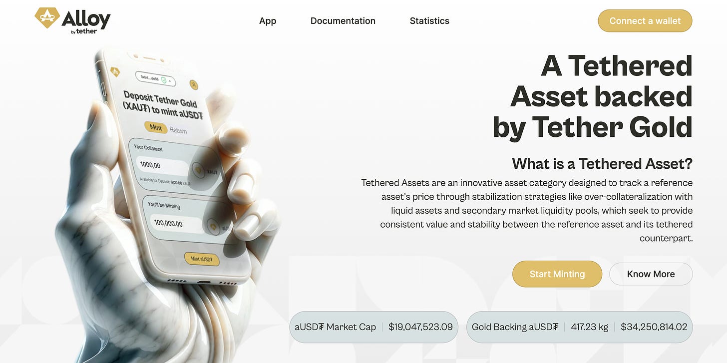 Tether 的稳定币新尝试 aUSDT：黄金支持的数字资产 | 区块链行业原创深度内容-行业权威分析报告解读-区块链技术应用分析 - 深潮 ...