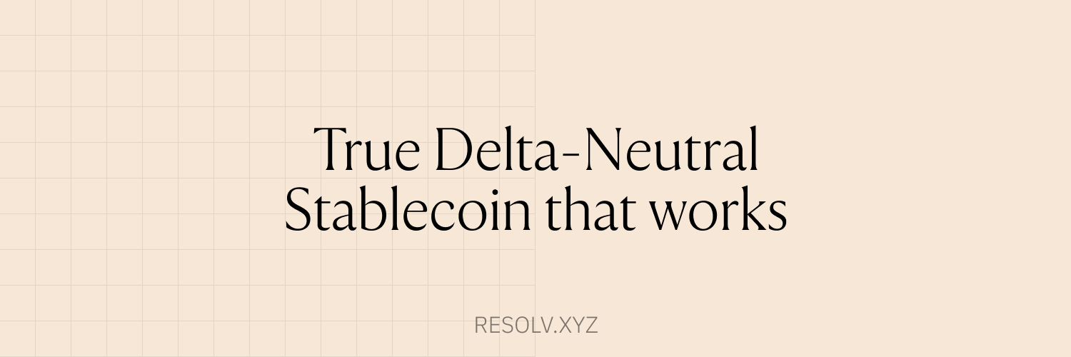 Resolv: Experiment to verify Ethena's on-chain feasibility | Blockchain ...