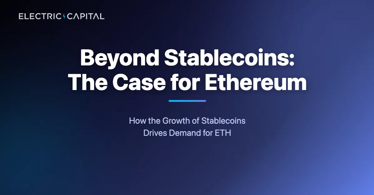 观点：持有 ETH，是从稳定币浪潮中受益的最佳方式 - 深潮TechFlow